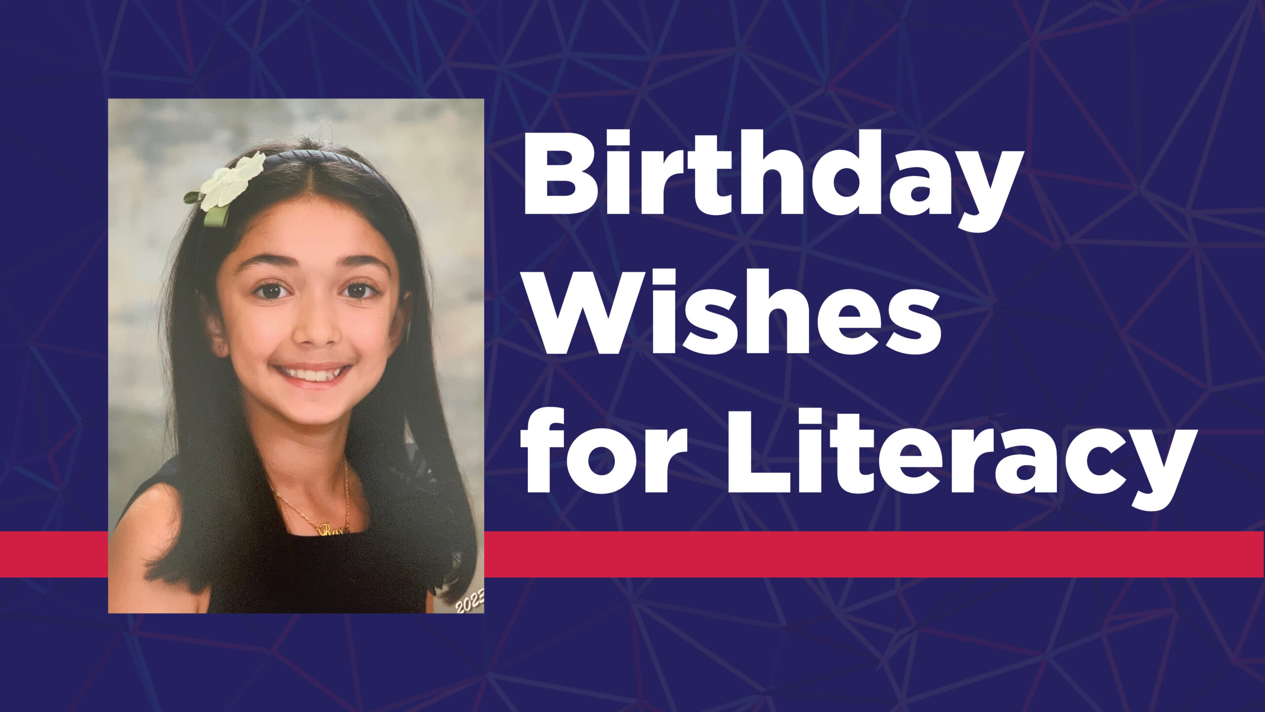 Birthday Wishes for Literacy - Reach Out and Read